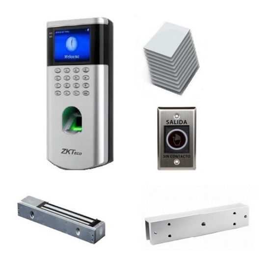 Compuzone. KIT DE CONTROL DE ACCESO ZKTECO LF10KITID